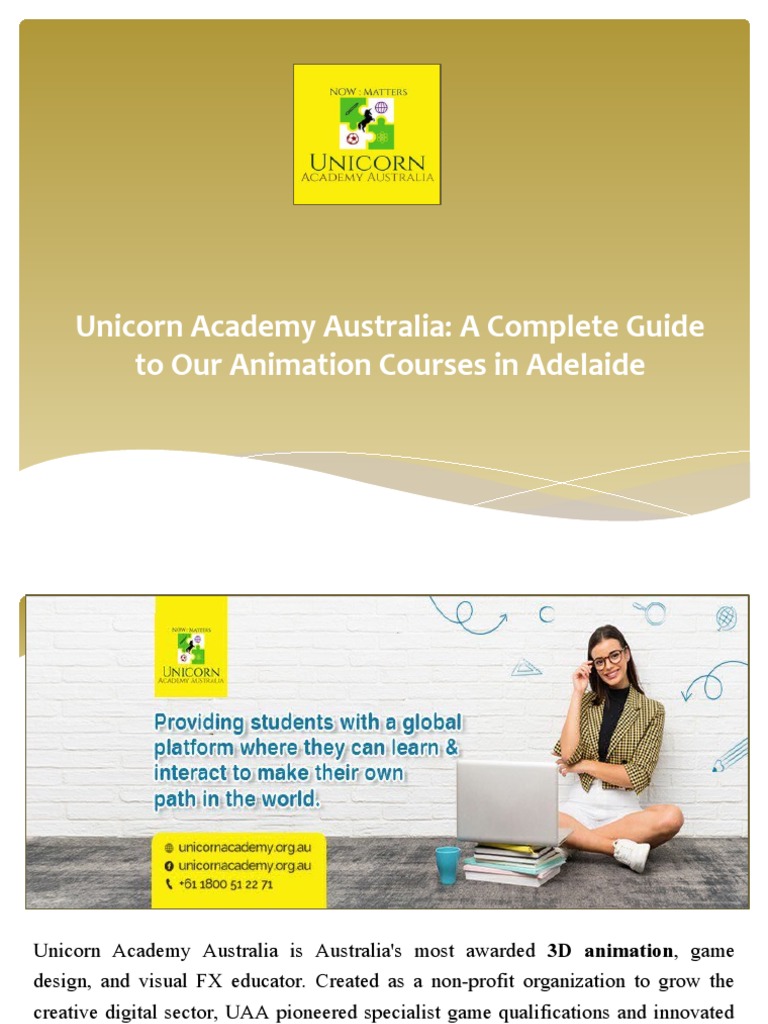 Animation Courses in Adelaide | PDF | Animation | 3 D Computer Graphics