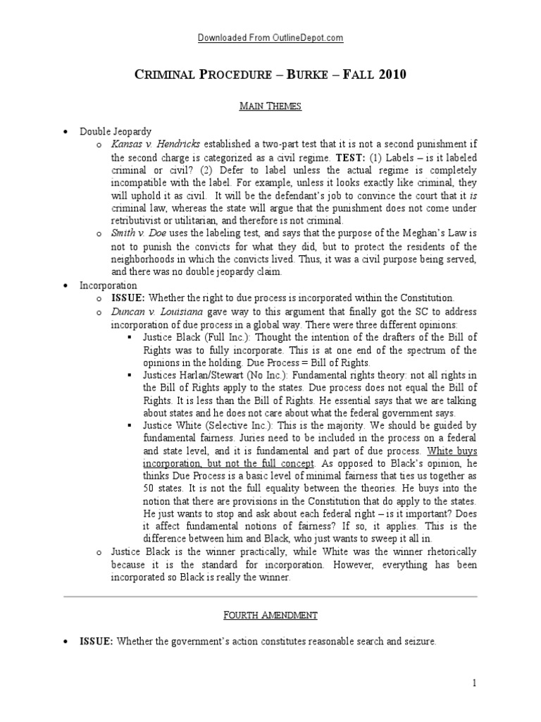 Criminal Procedure | Download Free PDF | Probable Cause | Search Warrant