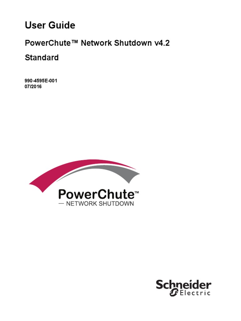 User Guide - PowerChute™ Network Shutdown | PDF | I Pv6 | Computer Network