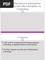 Introduction To Computing | PDF | Information Technology | Computer Science