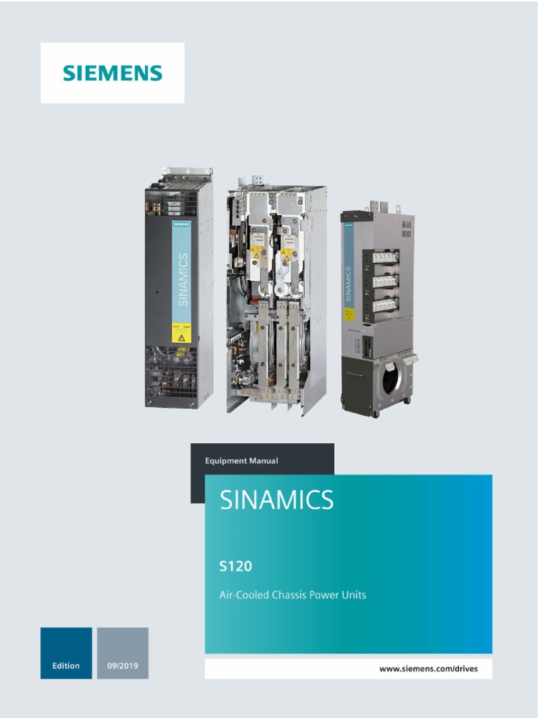SINAMICS S120 Chassis Power Units Air Cooled en-US | PDF | Electric ...
