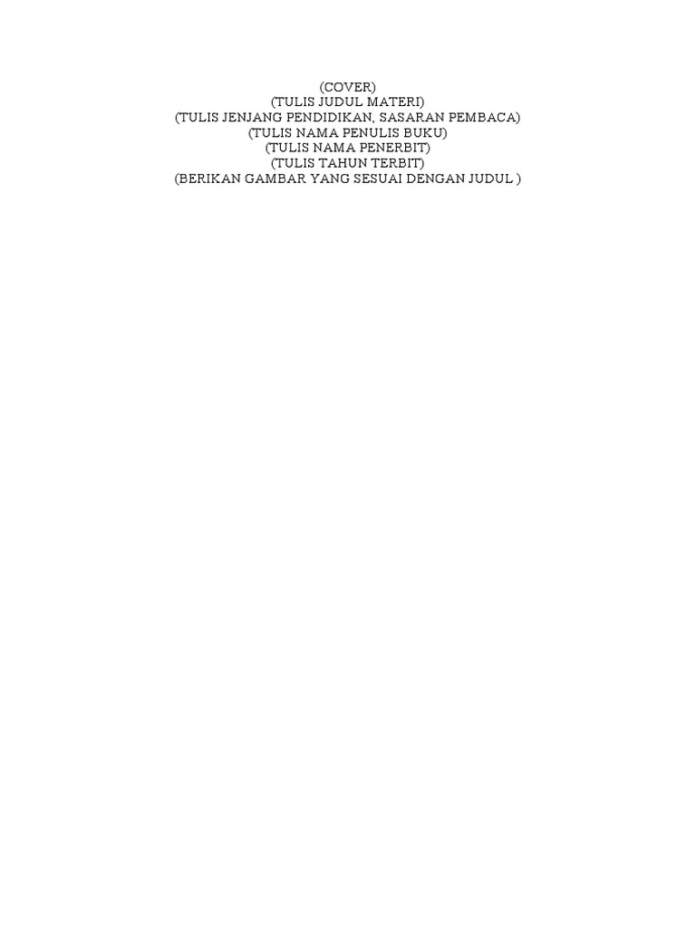 Template Ebook Interaktif Multimodal Digital Storytelling POA Draft | PDF