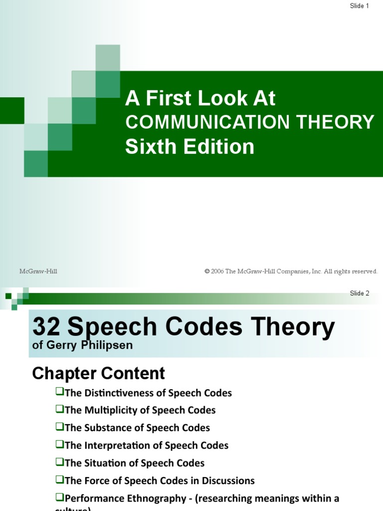 A First Look at Sixth Edition: Communication Theory | Download Free PDF ...