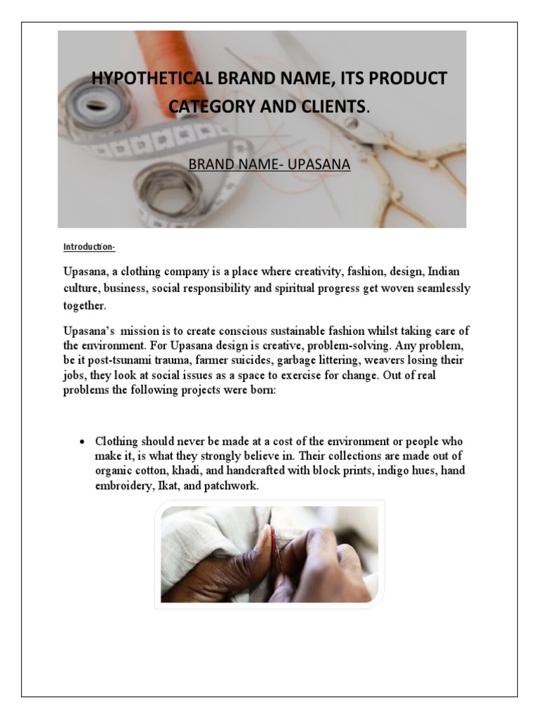 Hypothetical Brand Name | PDF