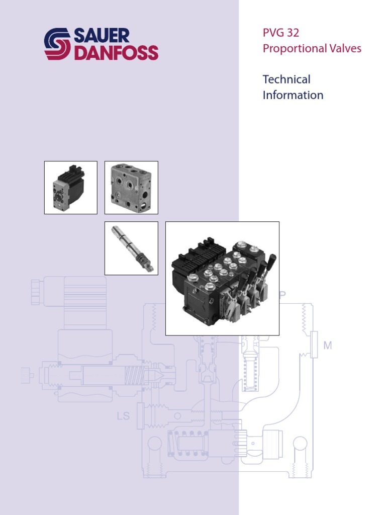 Technical Information: PVG 32 Proportional Valves | PDF | Valve | Pump