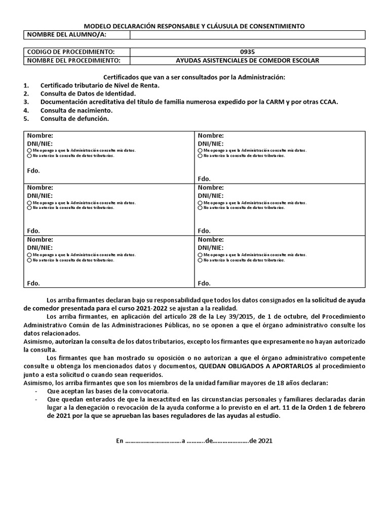 MOd - MODELO DECLARACIÓN RESPONSABLE Y CLÁUSULA DE CONSENTIMIENTO v2 ...