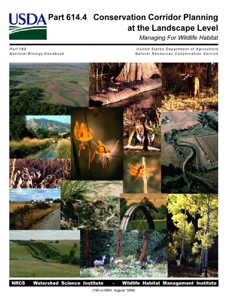 Conservation Corridor Planning at The Landscape Level | PDF | Natural ...