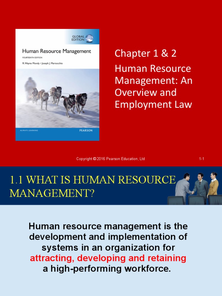 L1 & L2 An Overview and Employment Law | PDF | Human Resource ...