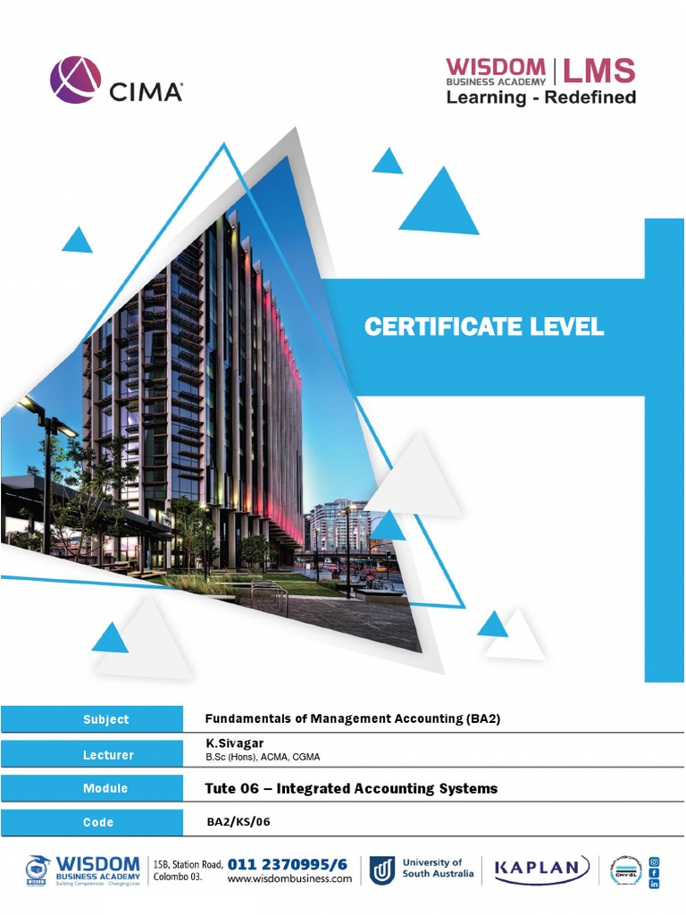 Integrated Accounting Systems | PDF | Debits And Credits | Bookkeeping