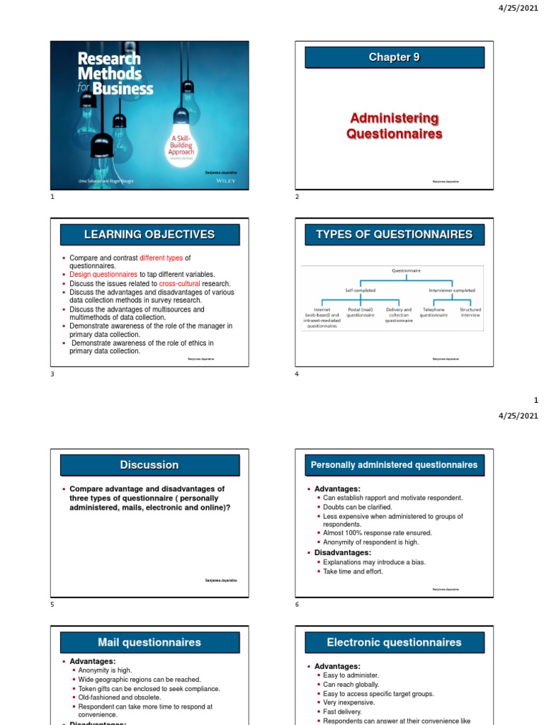 Administering Questionnaires: Different Types Design Questionnaires Cross-Cultural | Download ...