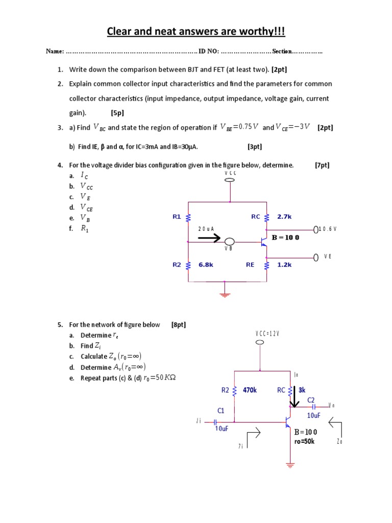 Ece 2010 | PDF | Electrical Circuits | Electronic Circuits