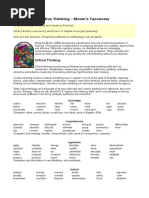 Blooms Taxonomy Math Question Stems | PDF | Behavioural Sciences ...