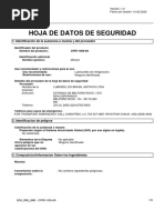 SDS AEON PD SDS Spanish | PDF | Agua | Combustión
