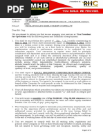 Contract of Employment Regularization Template | PDF | Working Time ...