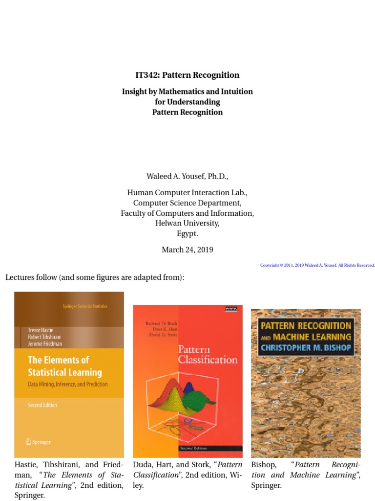 LectureNotes PatternRecognition | PDF | Categorical Variable ...