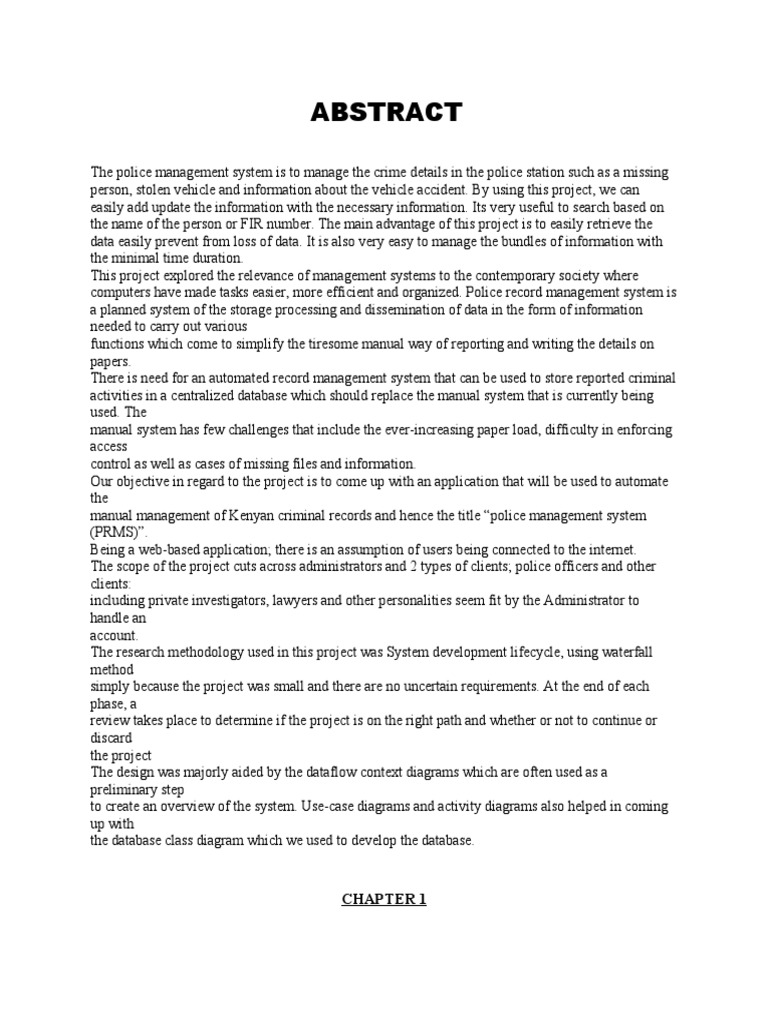 Police | PDF | Criminal Record | Police