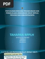 Tata Cara Penyusunan RPPLH 23 Juni 2020 | PDF