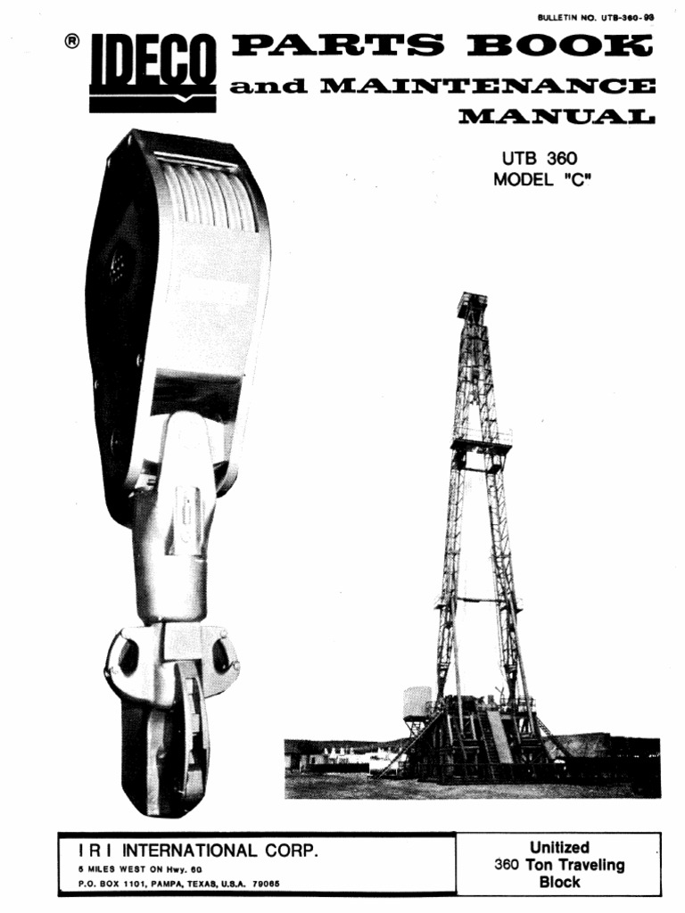 Ideco Utb-360-5-50 | PDF
