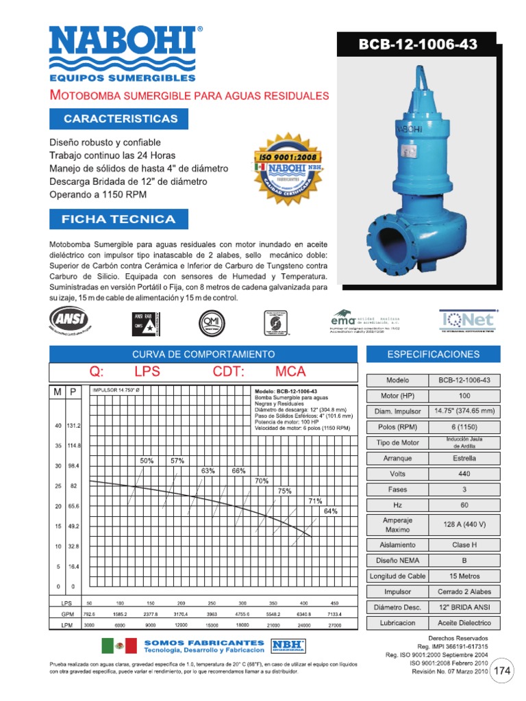 NABOHI - Oferta Tecnica 100HP | PDF