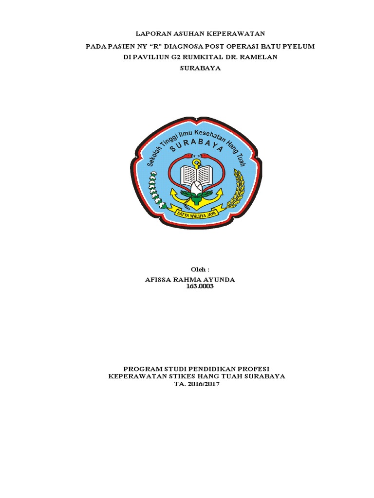 LK Post Op Batu Pyelum | PDF