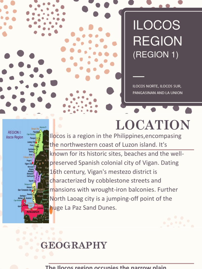 Region I - Ilocos Region | PDF | Foods | Cuisine