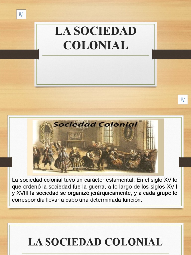 La Sociedad Colonial | PDF | Imperio español | España