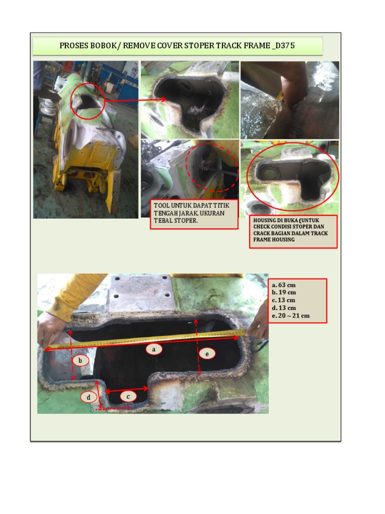 D375 - Proses Repair Stoper Adjuster | PDF