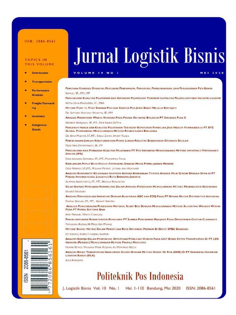Loyalitas Pelanggan Logistik | PDF