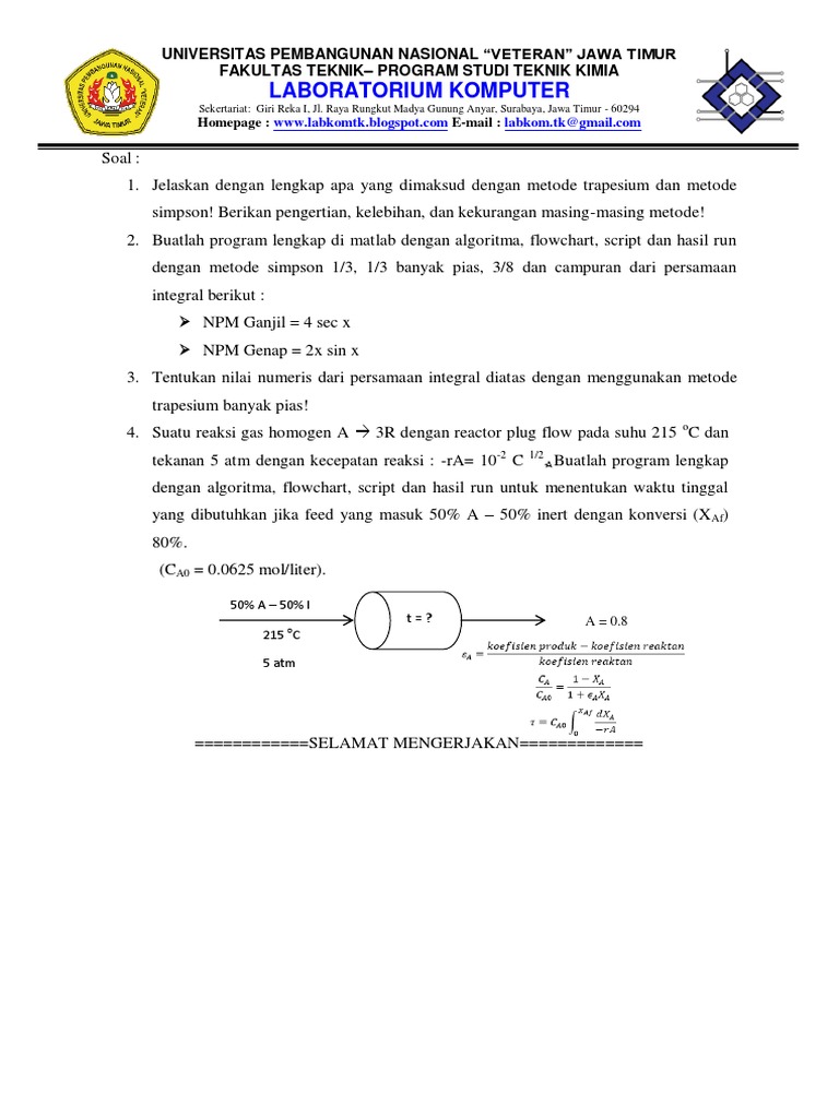 Soal Lapres Modul 6 | PDF
