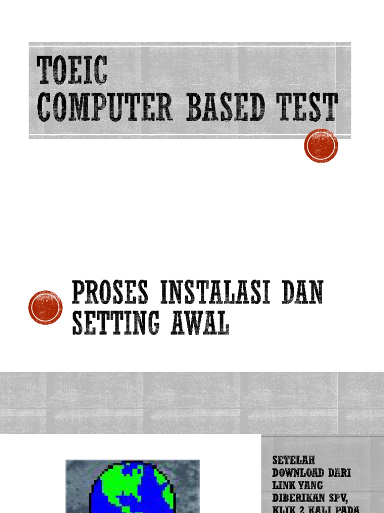 Panduan Program TOEIC CBT | PDF