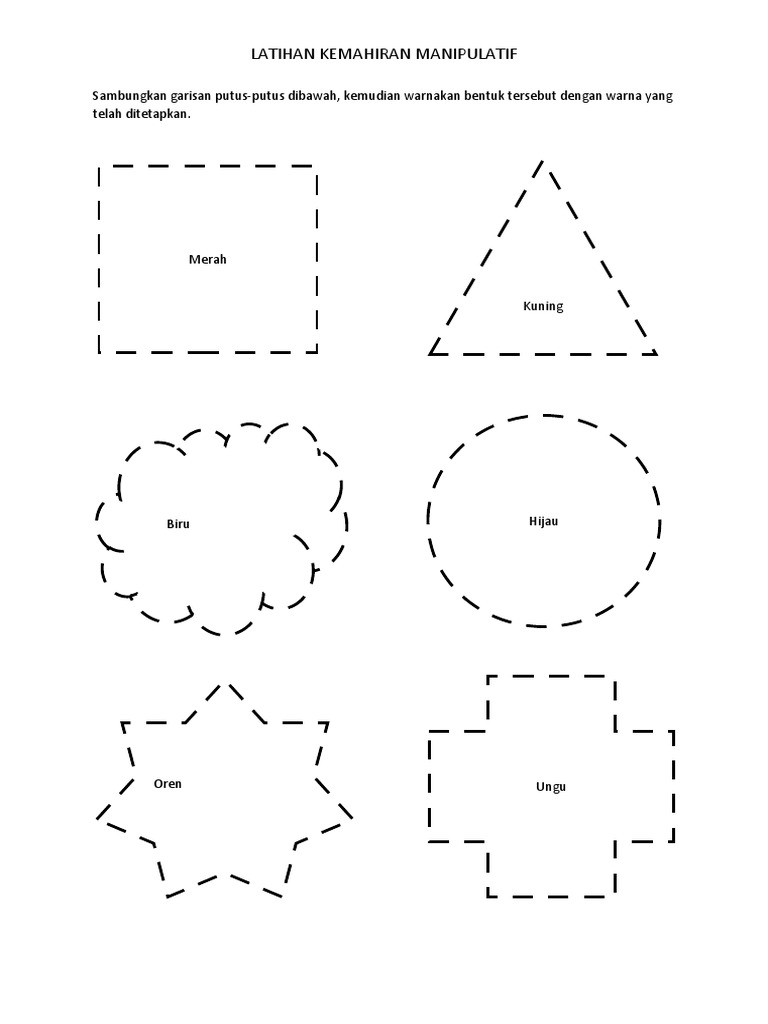 Sambungkan Garisan Putus | PDF