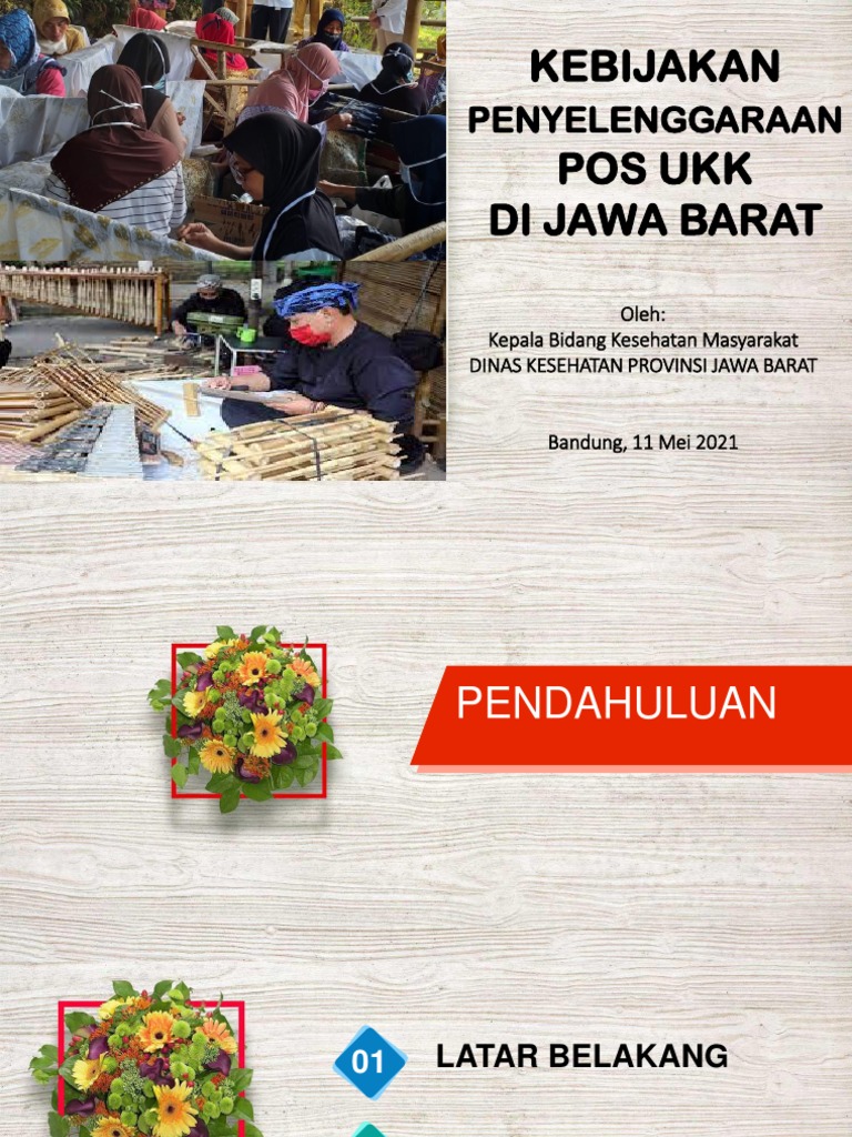 Kebijakan Pos UKK di Jawa Barat | PDF