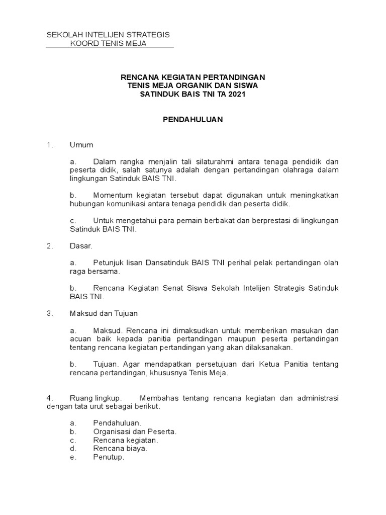 Renlap Tenis Meja | PDF