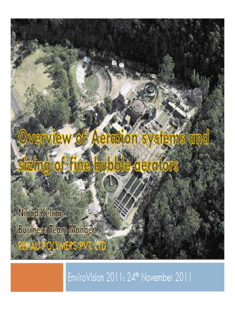 Ninad Kelkar Rehau Polymers | PDF | Sewage Treatment | Transparent Materials