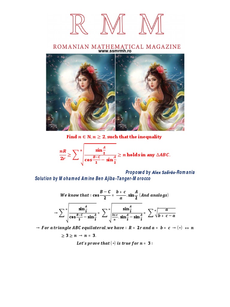 Advanced Math Problem Solving | PDF | Teaching Methods & Materials