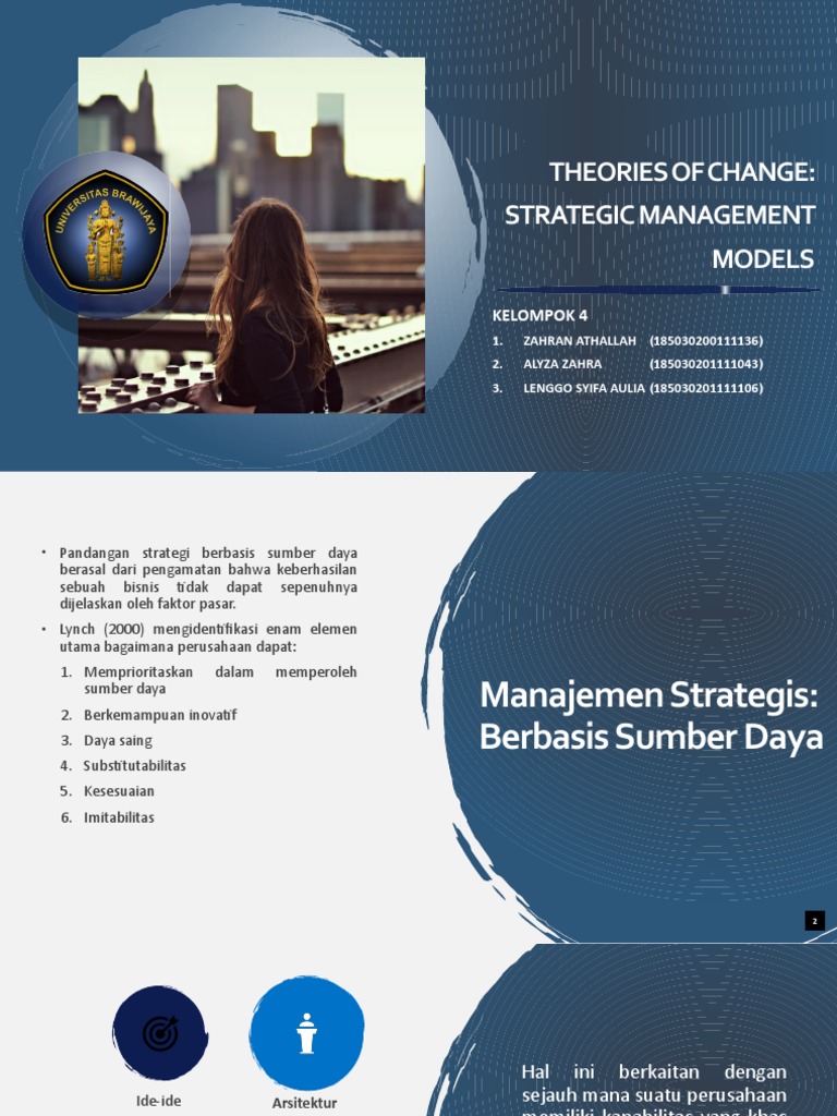 Strategic Management Models PPT Kel 4 | PDF