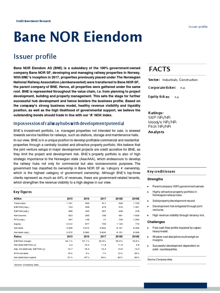 Sample Credit Research Report | PDF | Leverage (Finance) | Bond Credit ...