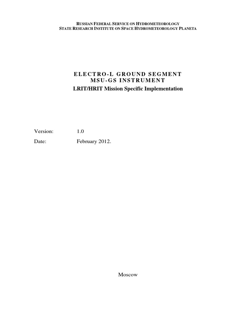 LRIT/HRIT File Structure Overview | PDF | Data Compression | Network Packet