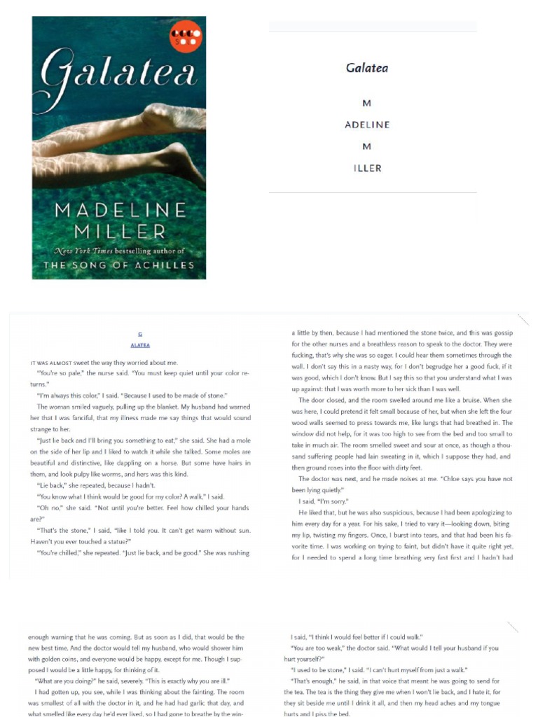 'Galatea' by Madeline Miller | PDF
