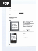 PET Practice Test 1 Answer Key | PDF