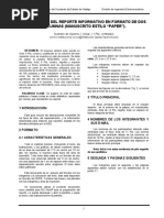 Guía de Formato IEEE para Informes | PDF