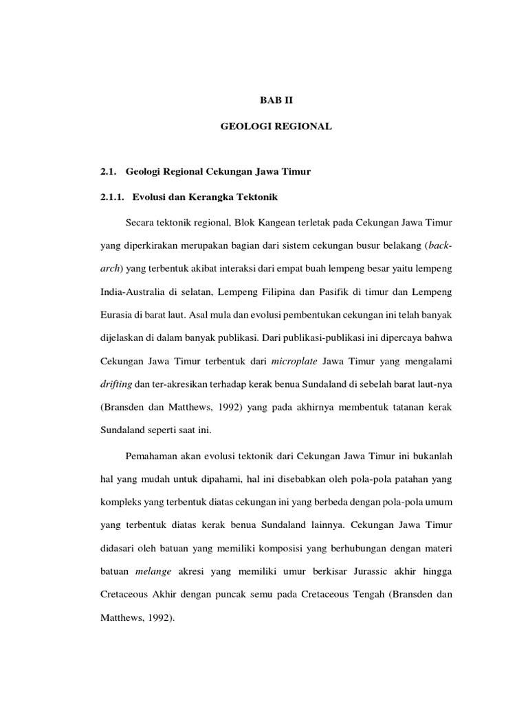 Stratigraphy and Tectonic Evolution of the East Java Basin | PDF