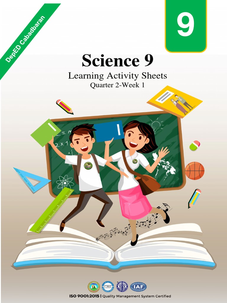 Final LAS Science 9 Q2 W1 | PDF | Electron Configuration | Atomic Orbital