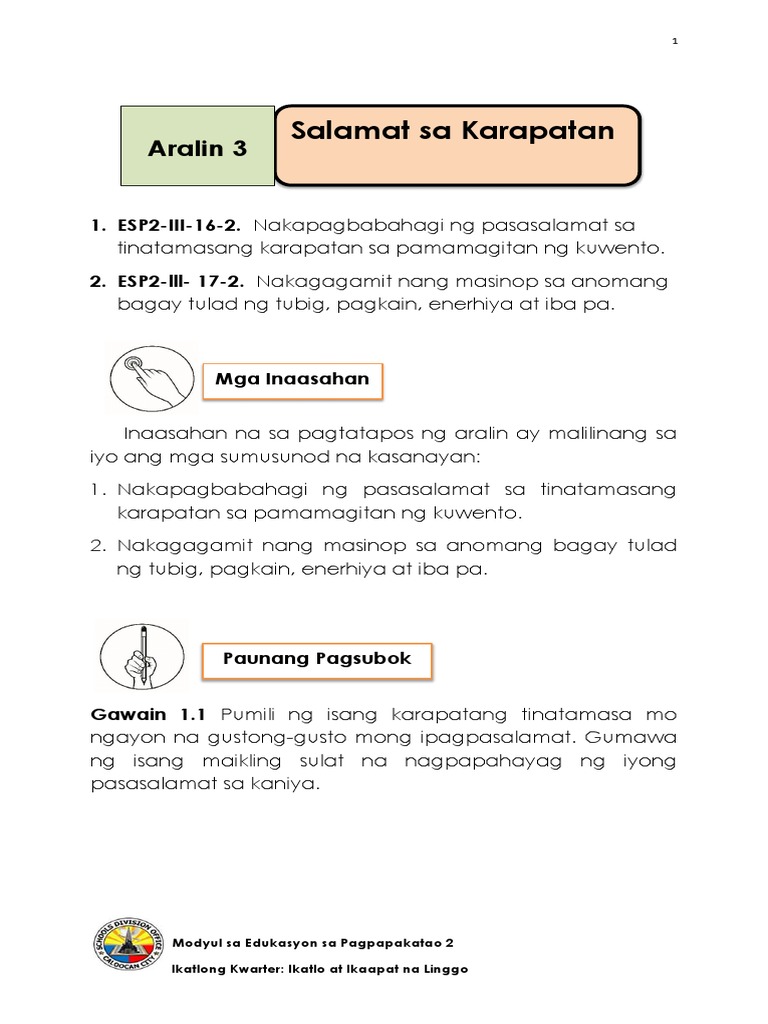 ESP 2 Q3 Weeks 3 41 | PDF