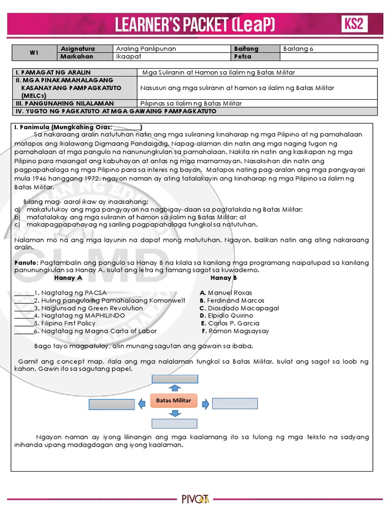Q4 - AP-6-Week1 | PDF