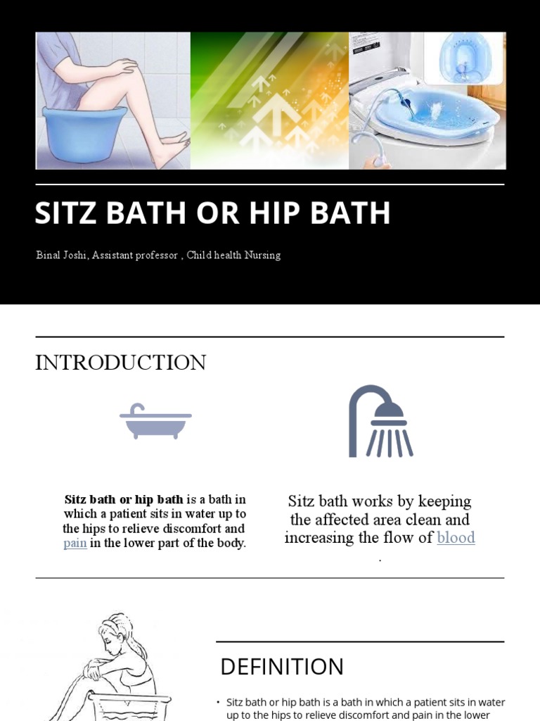 Sitz Bath or Hip Bath | Download Free PDF | Clinical Medicine ...