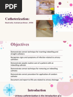 Male Catheterisation OSCE Guide | PDF | Catheter | Medical Specialties