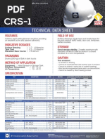 Deepseal 201 Specification | PDF | Concrete | Cement