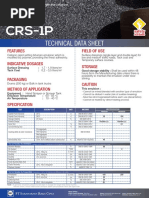 CRS 60 Emulsified Bitumen | PDF | Emulsion | Asphalt