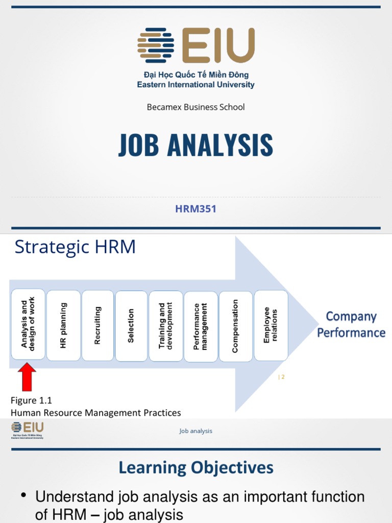HRM351 Job Analysis | PDF | Employment | Applied Psychology